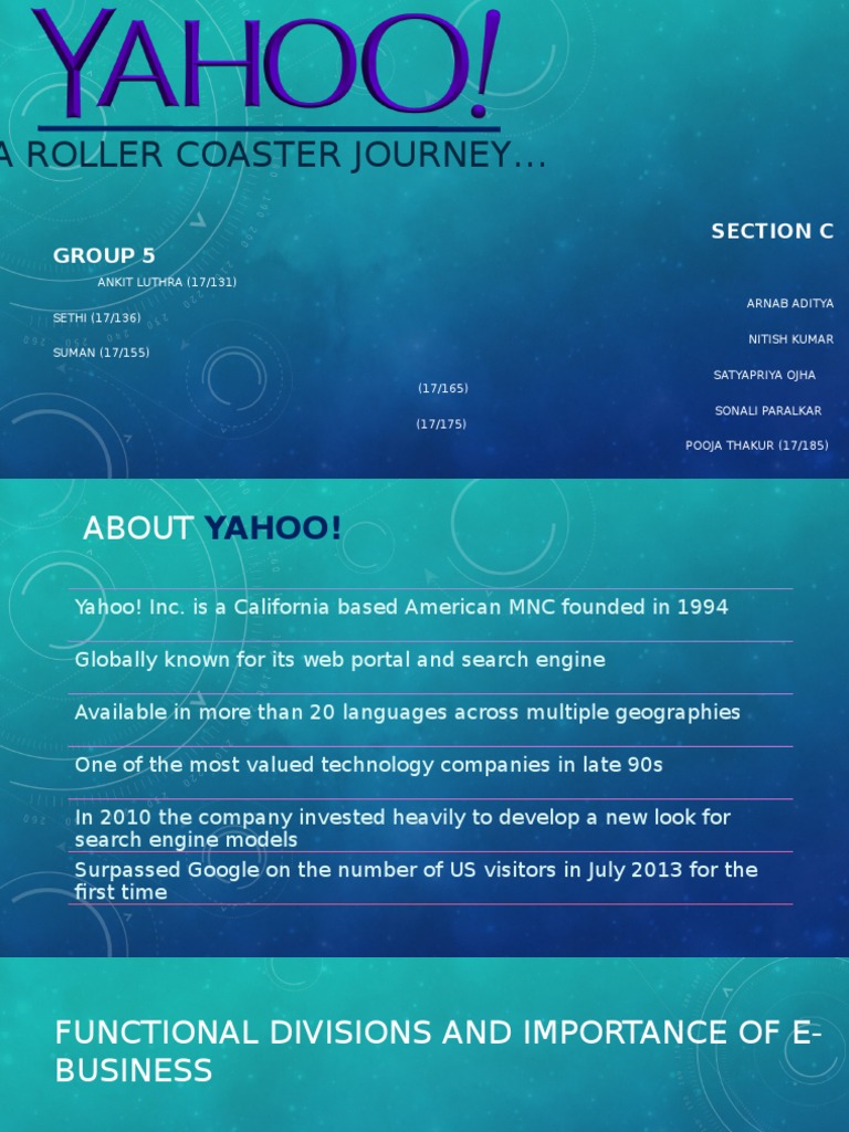 Yahoo! Information Systems | PDF | Yahoo! | Customer Relationship Management