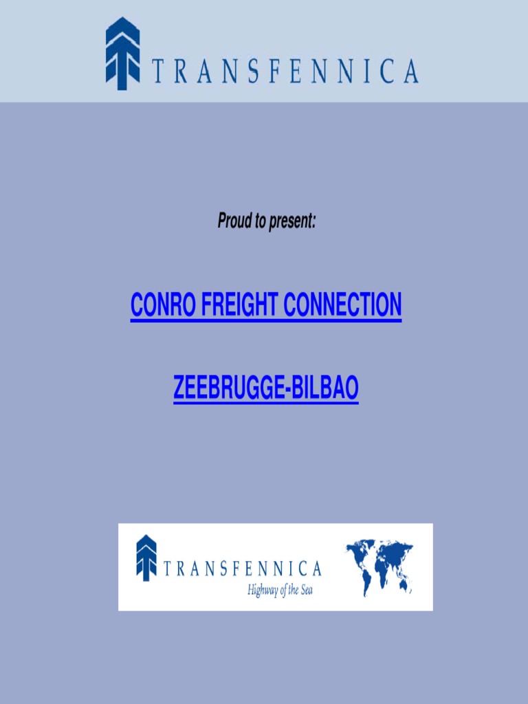 Transfennica Fleet | PDF | Cargo | Ferry