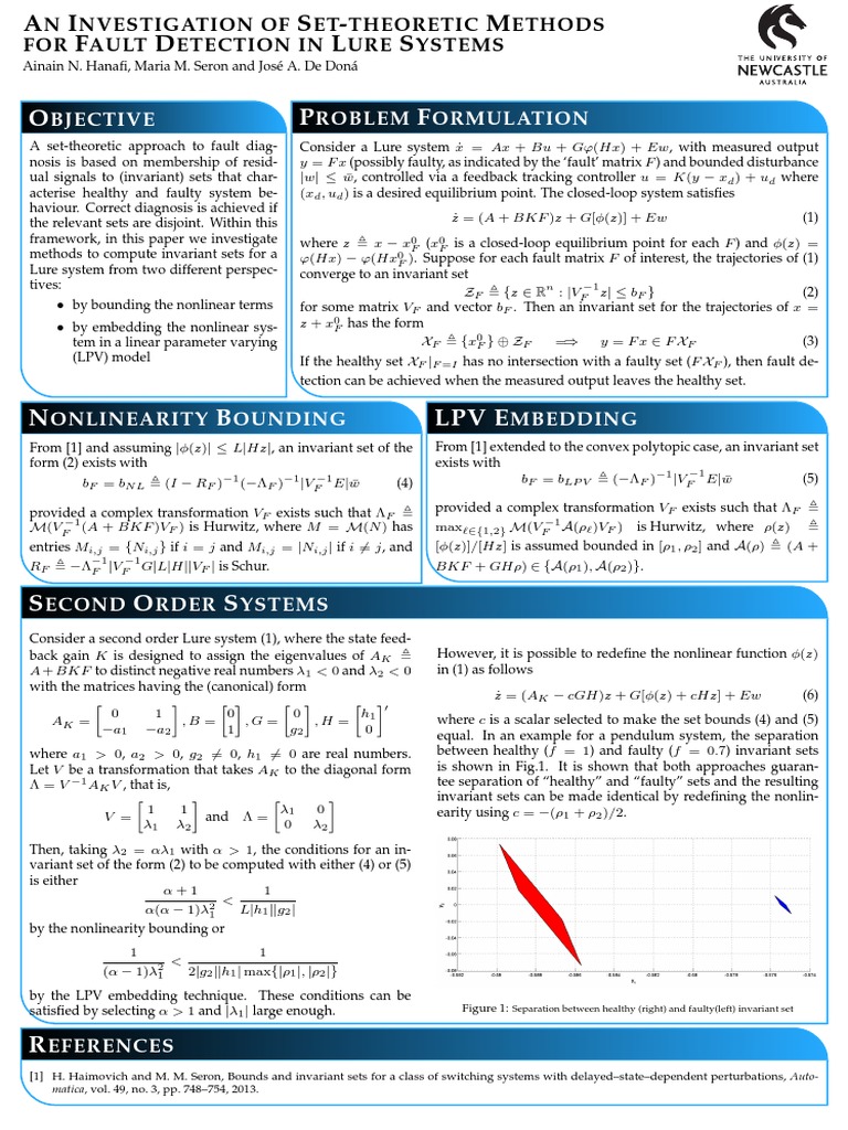 Poster Presentation | PDF | Control Theory | Nonlinear System