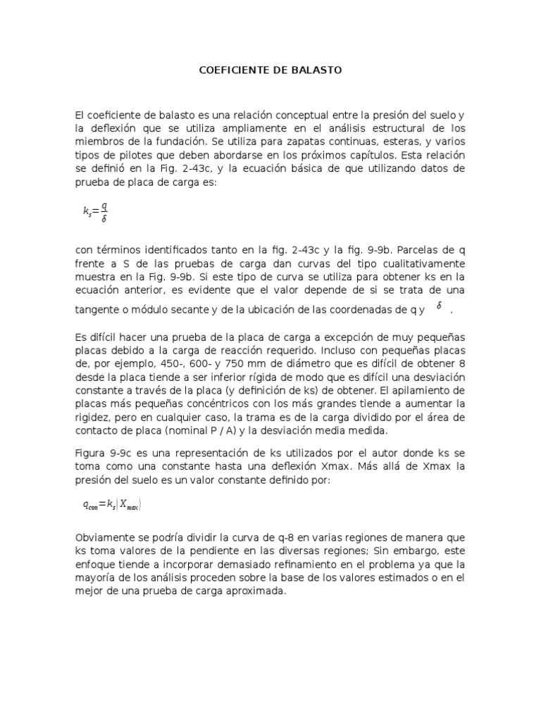 Modulo de Balasto-Español | PDF | Método de elementos finitos | Ecuaciones