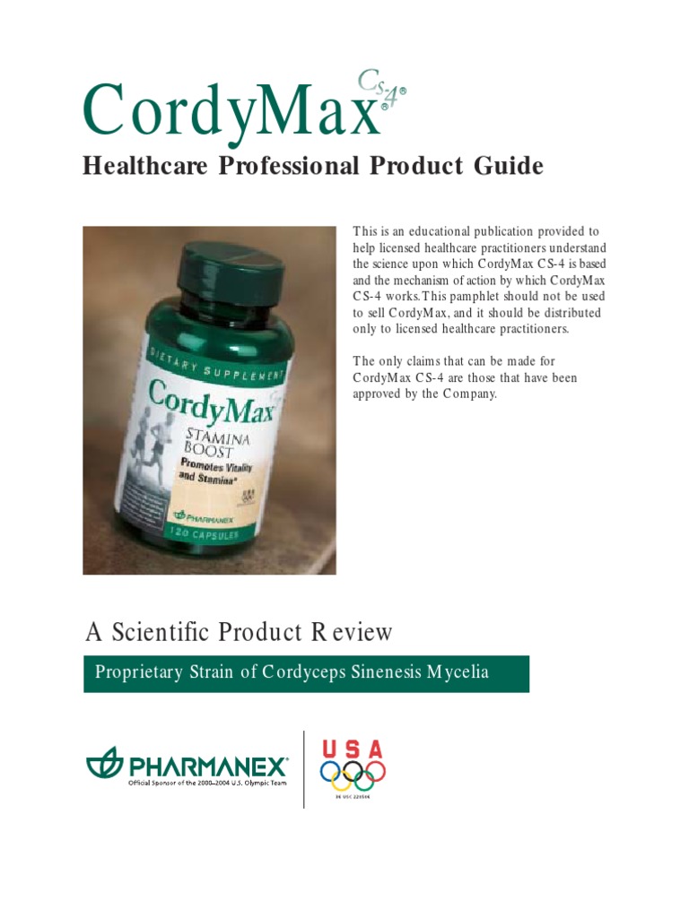 Cordymax | PDF | Antioxidant | Biology