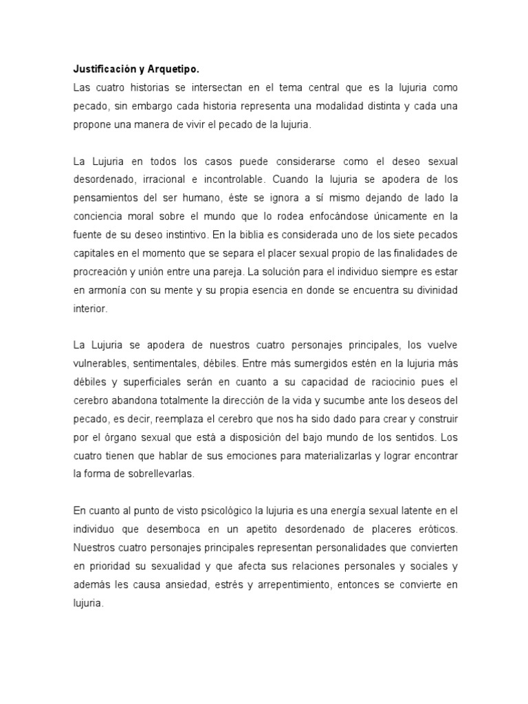 Lujuria y Sexualidad Femenina | PDF | Lujuria | Erotismo