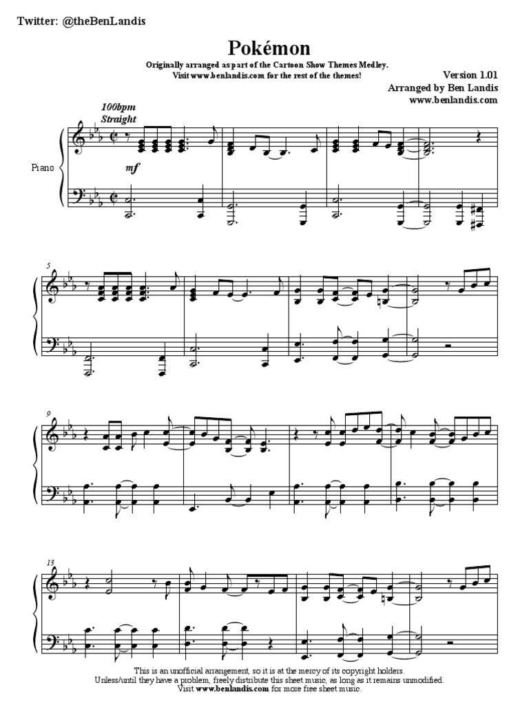 Pokemon Theme | PDF