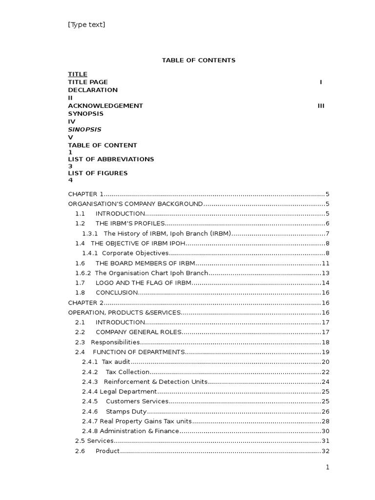 Contoh Report Latihan Industri | PDF | Swot Analysis | Taxes