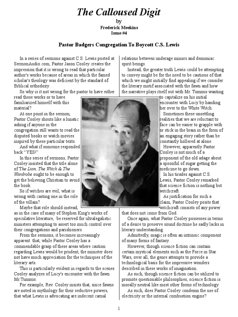 The Calloused Digit #4 | PDF | Christmas And Holiday Season | Catholic ...