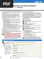 ACROD Application Form Mobility | PDF | Physical Therapy | Privacy