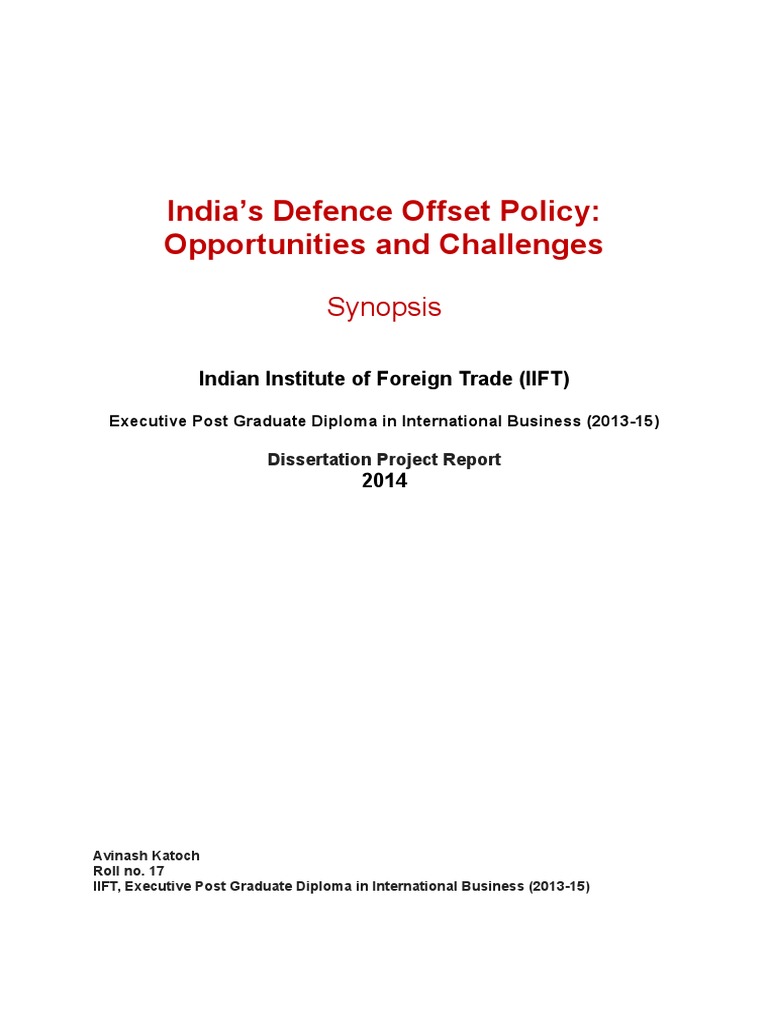 Defence Offsets Opportunities and Challenges | PDF | Military | Foreign ...