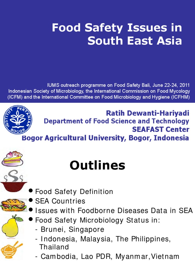 Food Safety Issues in Asia, SEAFAST PDF | PDF | Foodborne Illness | Cholera