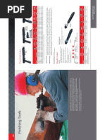 Bosch Vs Hilti Comparison Guide | PDF | Drilling | Hammer