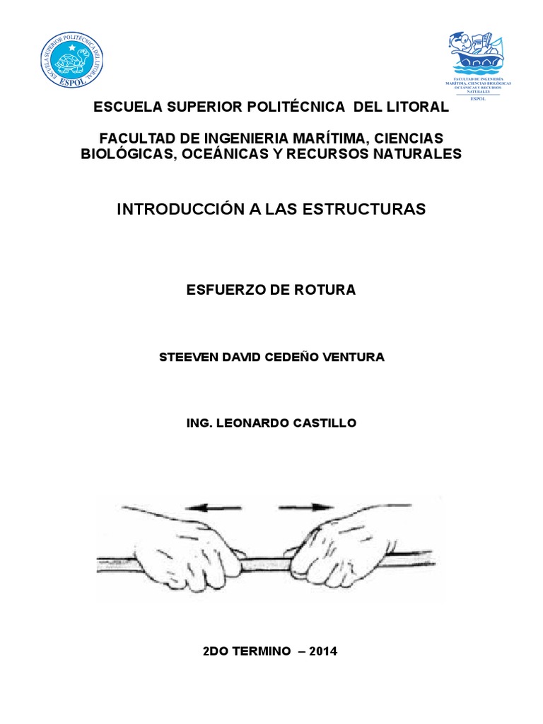 Esfuerzo de Rotura | Máxima resistencia a la tracción, tensión de ...