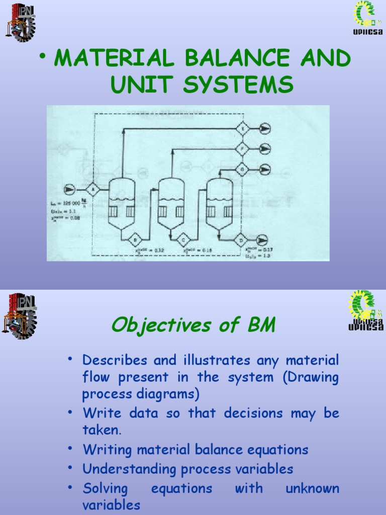 Mass Balance and Unit Systems | PDF | Measurement | Watt