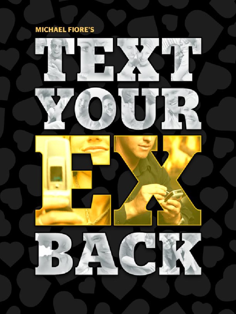 Text Your Ex Back PDF Ebook Book by Michael Fiore Free Downoad With ...