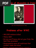 Mussolini's Fascism: Primary Sources | PDF | Benito Mussolini | Fascism