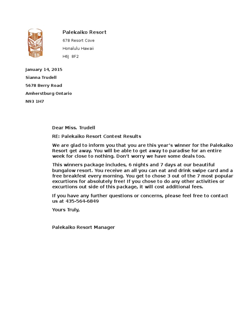 Letter Head | PDF