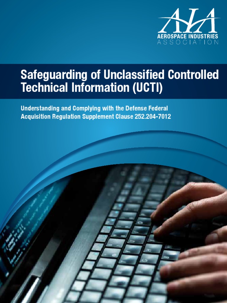 DFARS Brochure Final Safeguarding UCTI1 | PDF | Computer Security ...