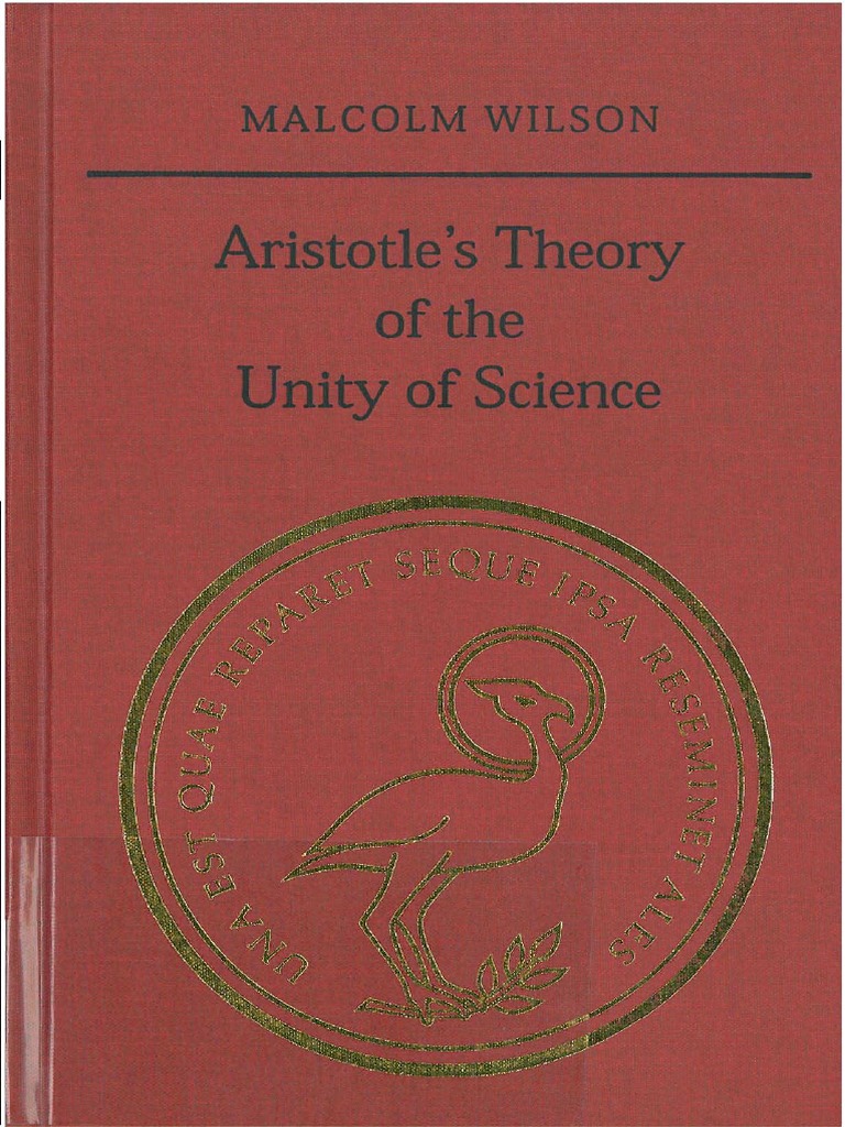 Aristotle's Theory of The Unity of Science | PDF | Aristotle | Plato