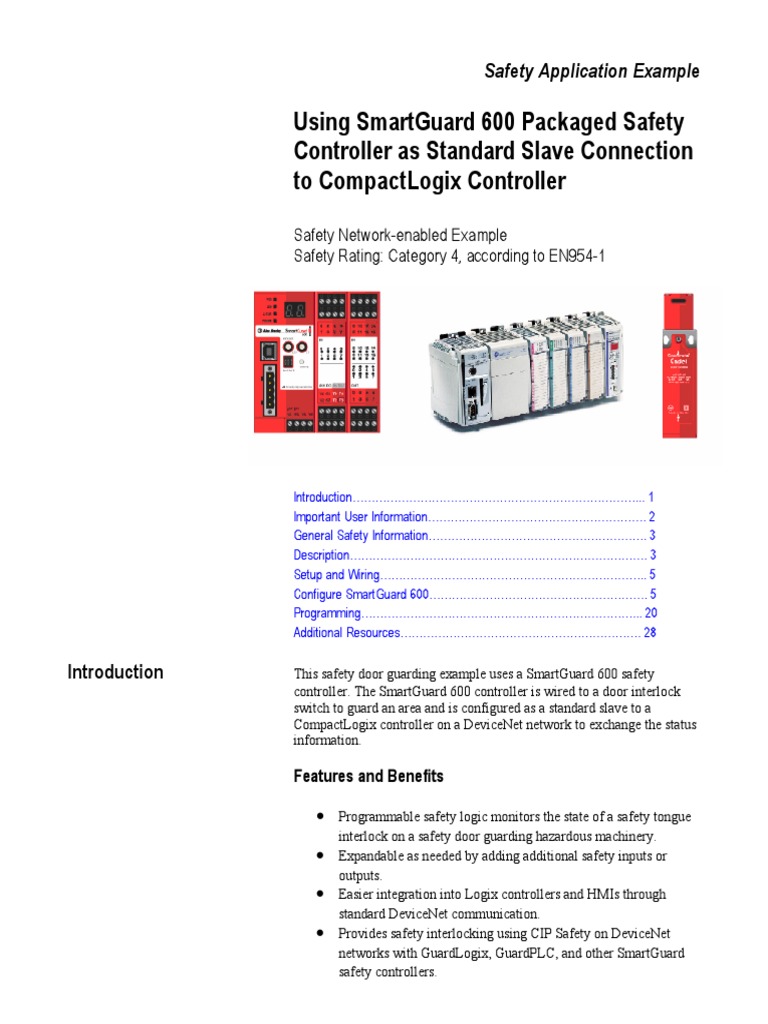 SmartGuard 600 Controller - CompactLogix - Chingon | PDF | Device ...
