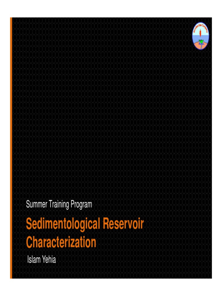 Sedimentological Reservoir Characterization | PDF | Porosity ...