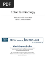 Berlin-Kay Theory of Color Terms | PDF | Color | Cognitive Science