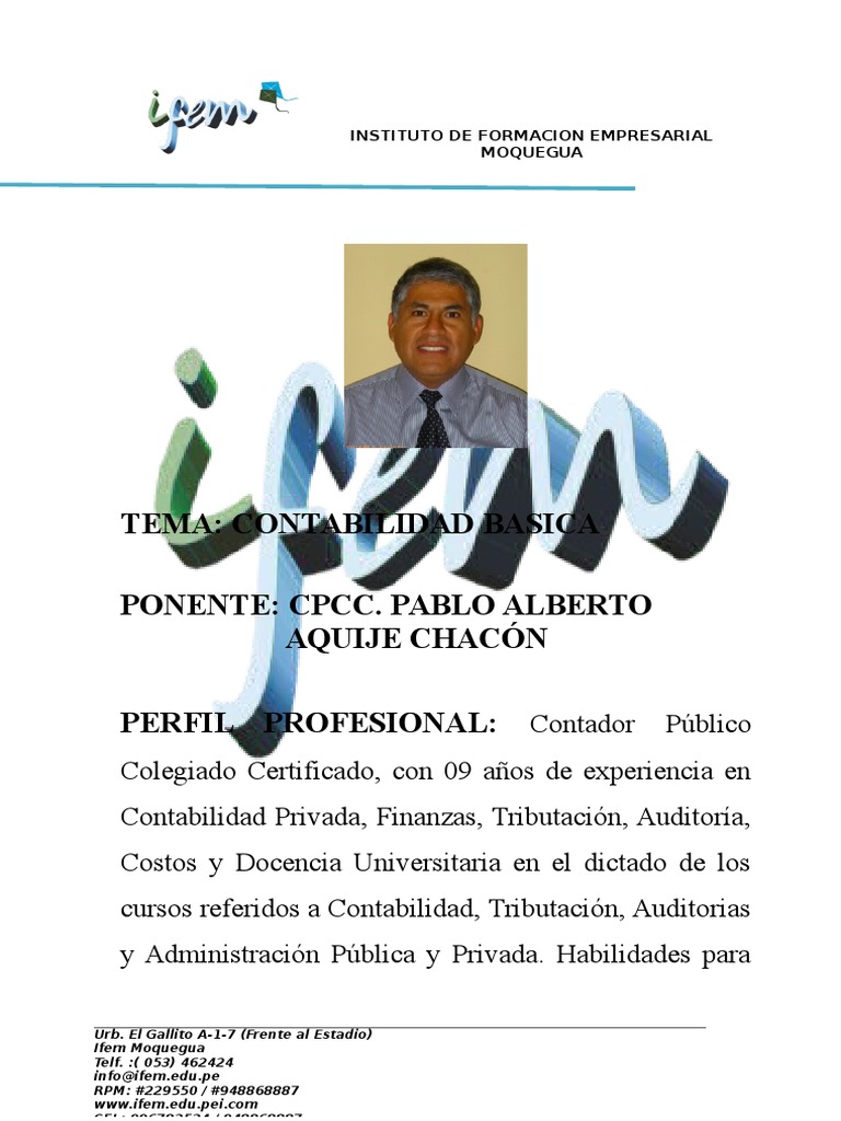 Formato para Contabilidad | PDF