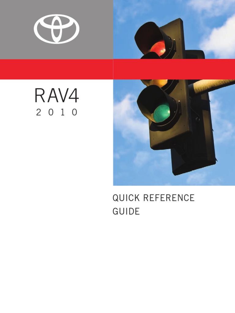 Toyota Rav 4 Model 2010 | PDF | Manual Transmission | Four Wheel Drive