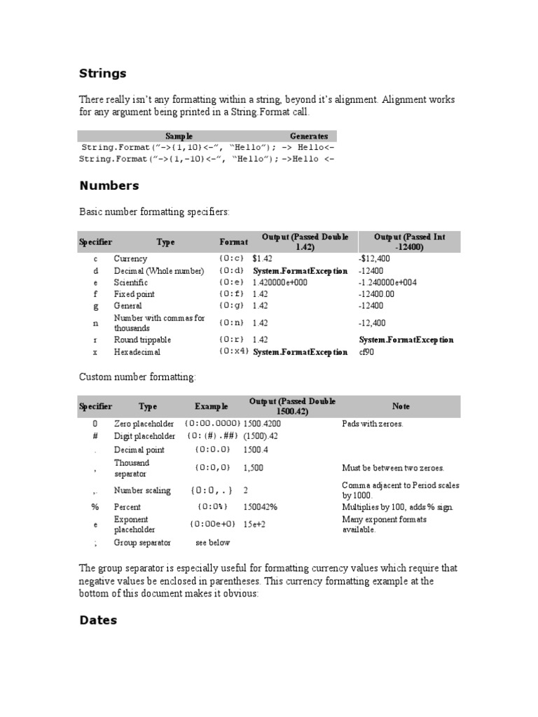 Strings: Sample Generates | Download Free PDF | Arithmetic ...