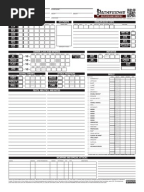 Pathfinder Character Sheet (Fillable)