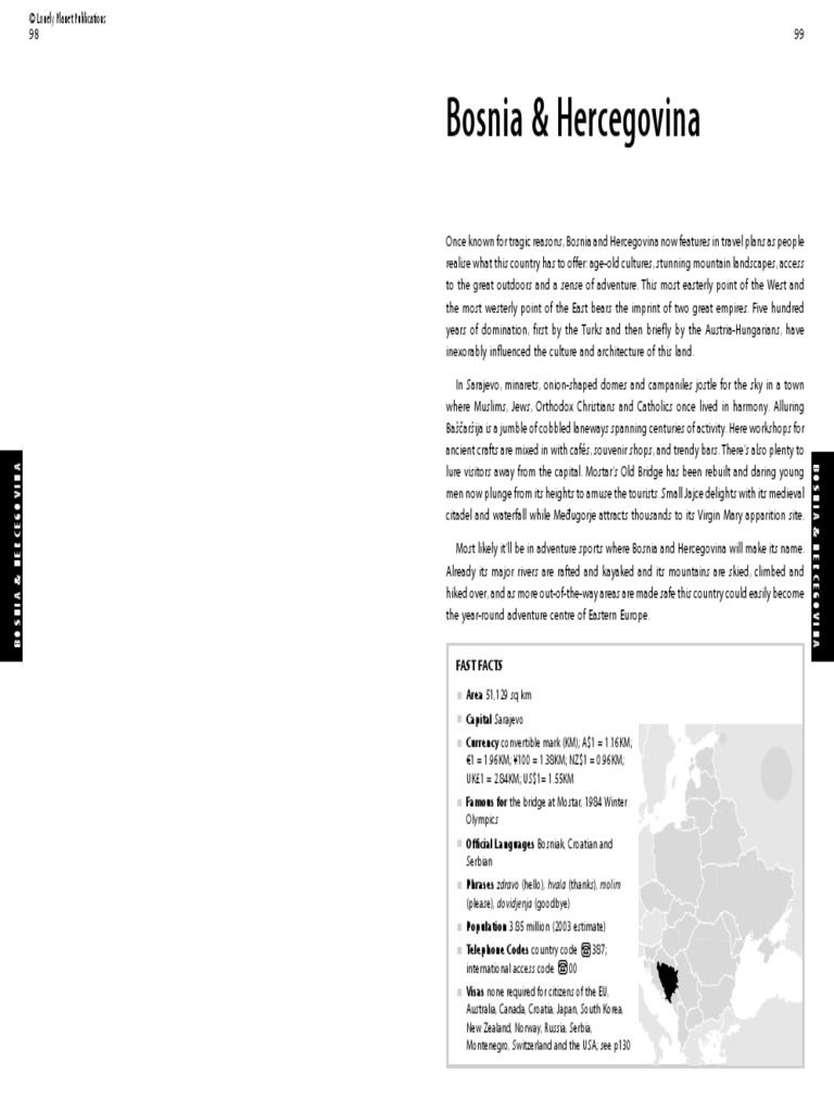 Eastern Europe Bosnia Hercegovina v1 m56577569830516521 | PDF | Bosnia ...