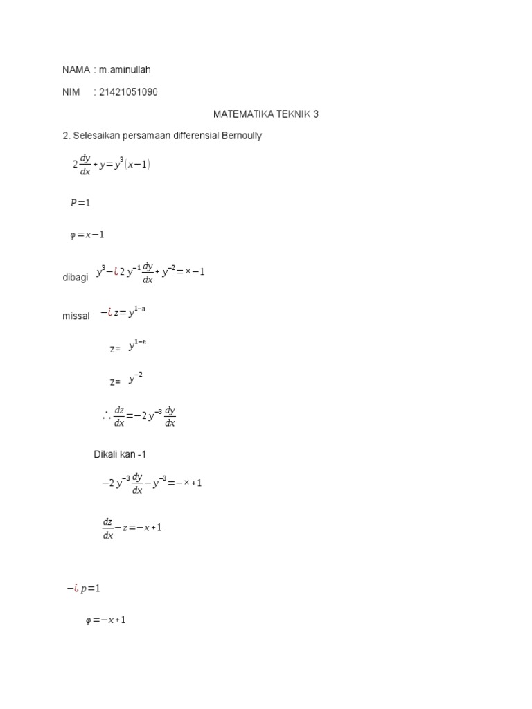 Matematika 3 | PDF