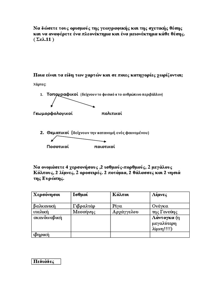 ΓΕΩΓΡΑΦΙΑ Β ΓΥΜΝ. | PDF