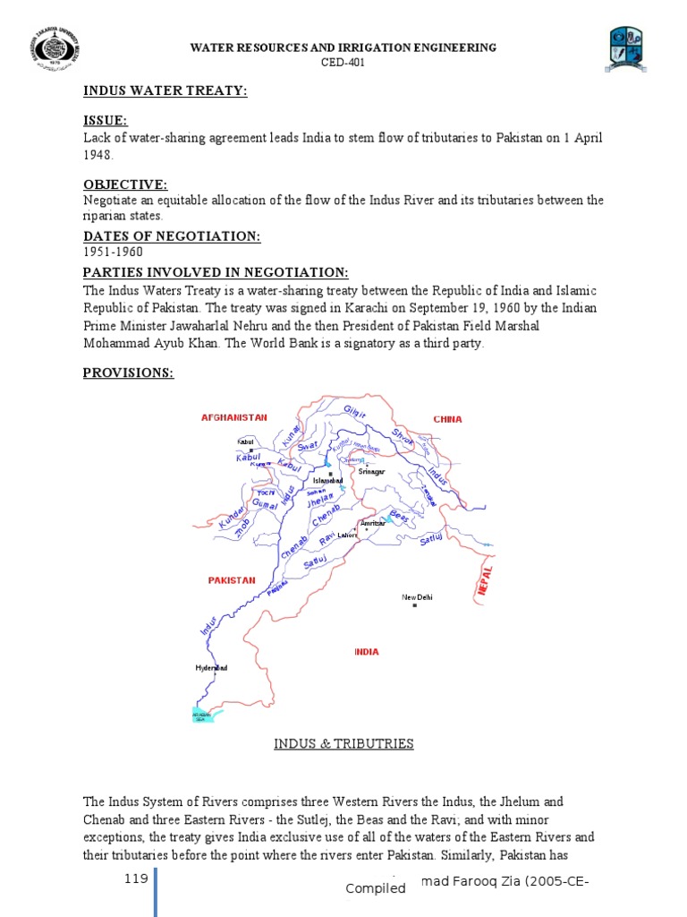 Irrigation Engineering Part 3 | PDF | Indus River | Water And The ...
