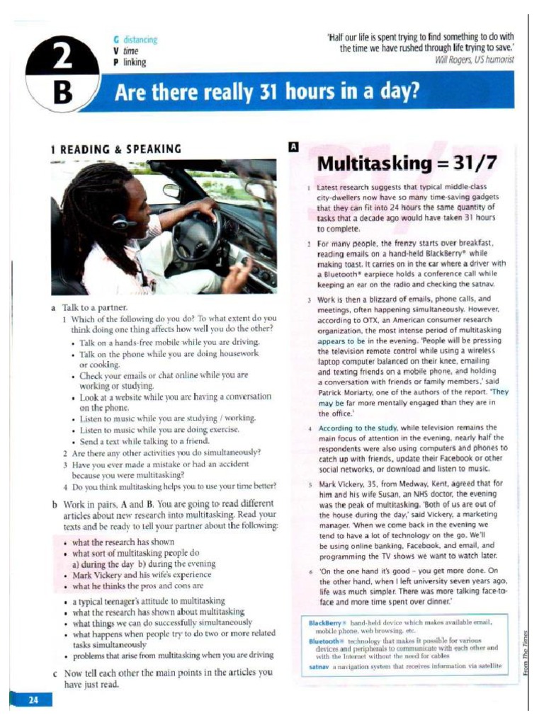 Upper Intermediate English Lesson 4. | PDF