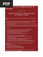 Principal Test Reviewer | PDF | Learning | Teachers