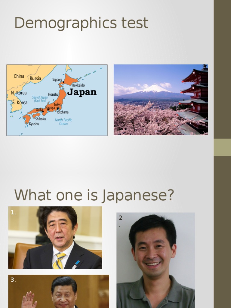 Japanese Culture and Demographics Overview | PDF | Foreign Language ...