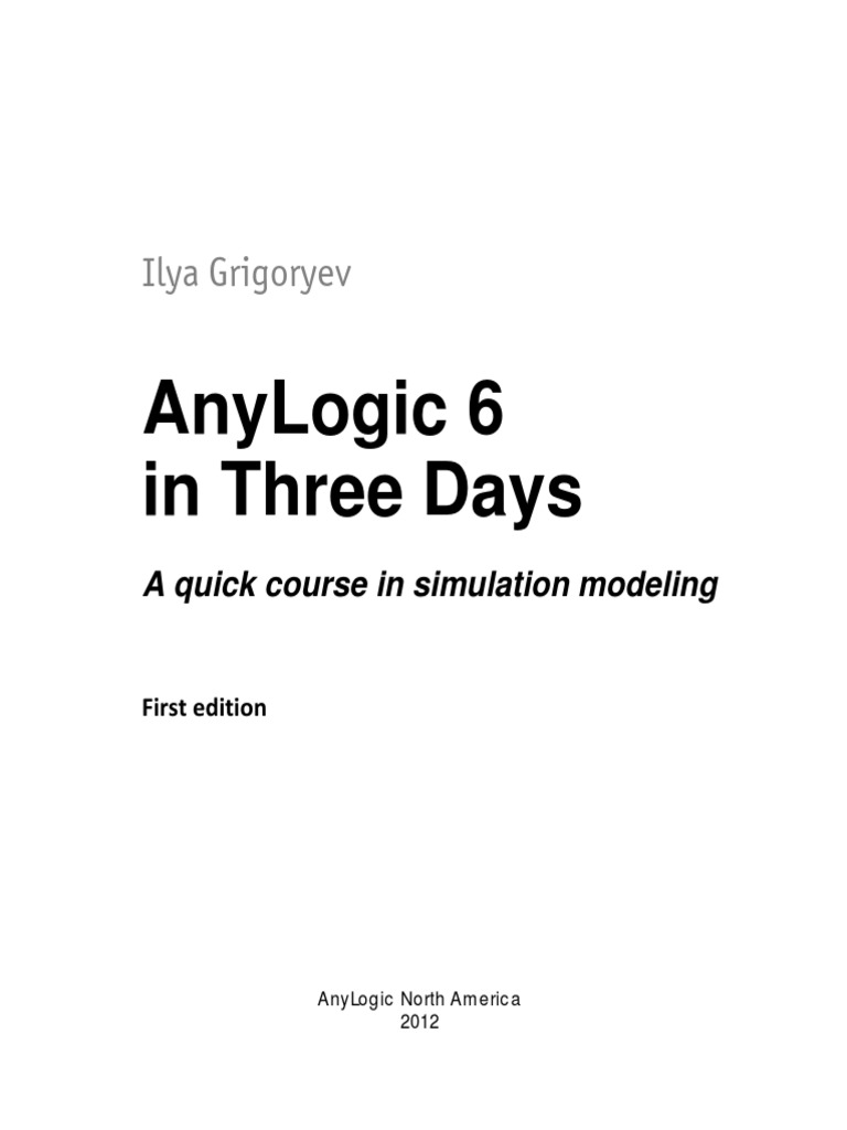 Anylogic - 3 Days 24p PDF | PDF | Simulation | Retail