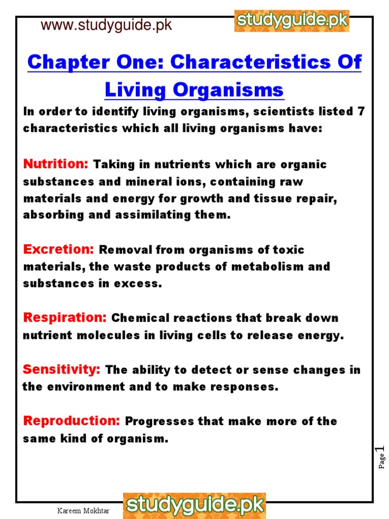 O Level Biology Notes | PDF