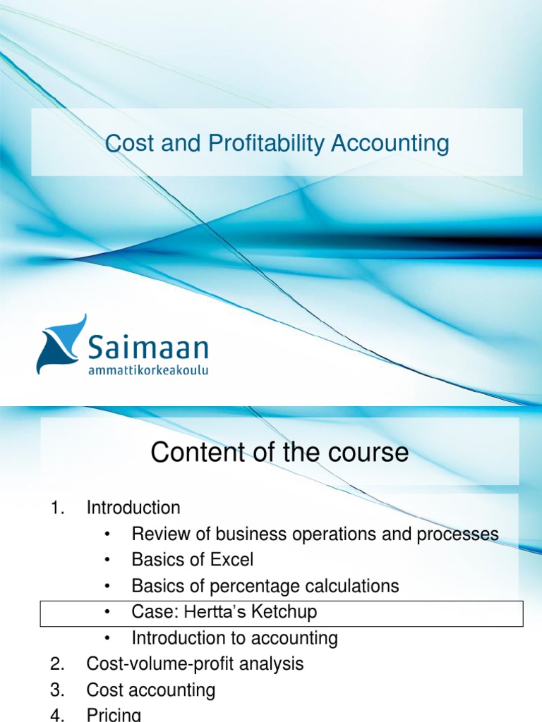 2014 Part 1 Intro | PDF | Profit (Accounting) | Revenue
