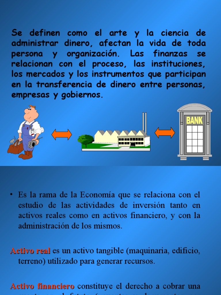 Definición y Ramas de las Finanzas | PDF | Compartir (Finanzas ...