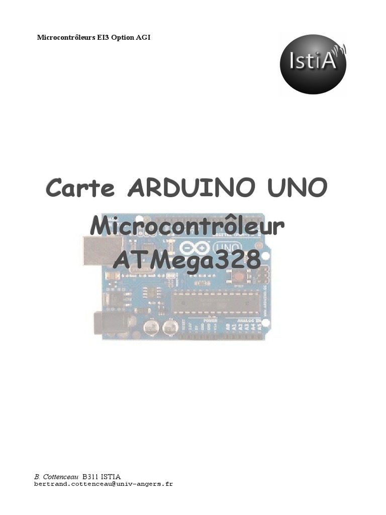 Carte Arduino Uno | PDF | Arduino | Microcontrôleur