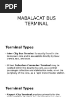 Toda Terminal | PDF | Philippines | Transport