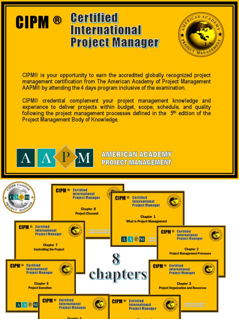 Certified International Project Manager | Professional Certification ...