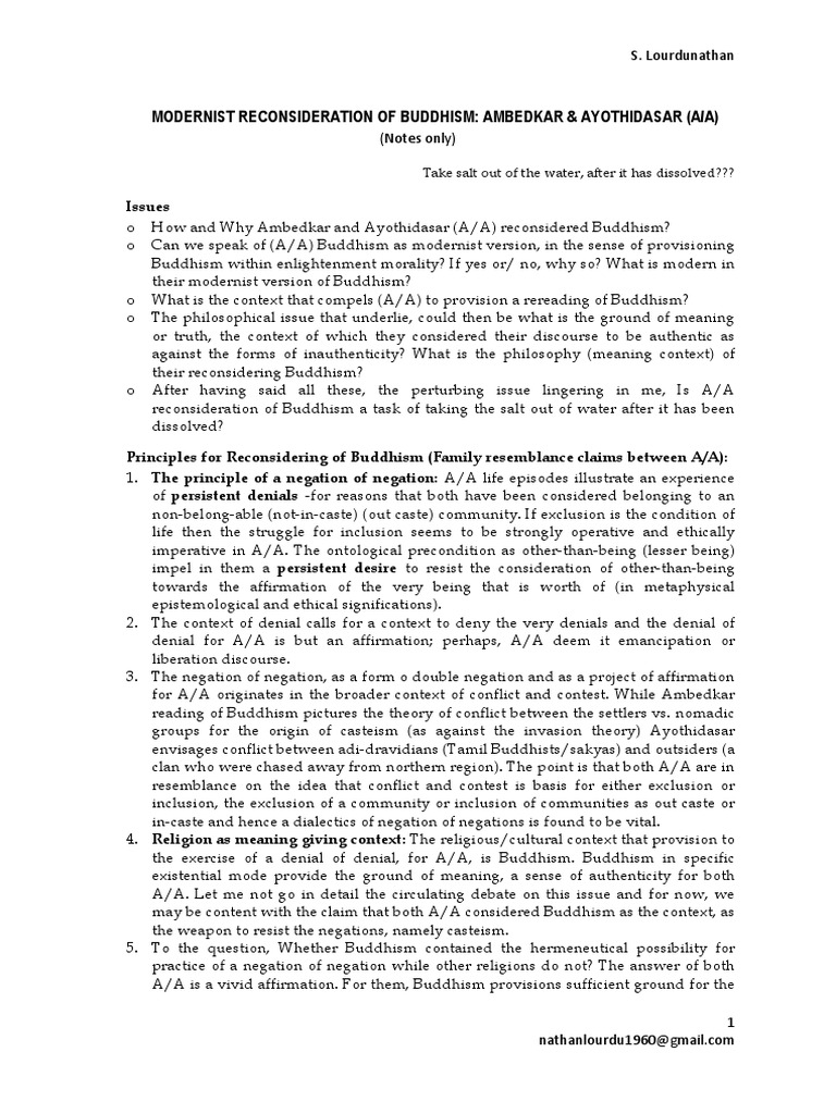 Ayothithasar and Ambedkar Meeting Point | PDF | Religious Conversion ...