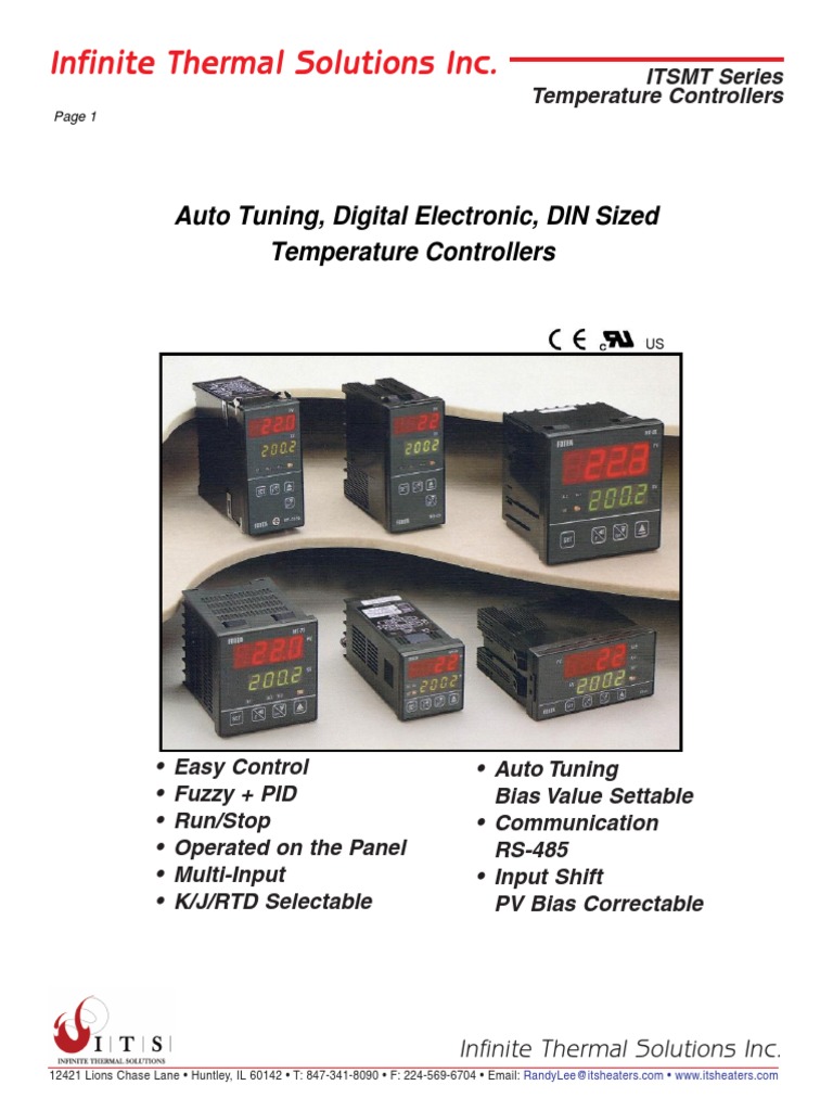 MT 48 VM Operating Manual | PDF | Thermocouple | Relay