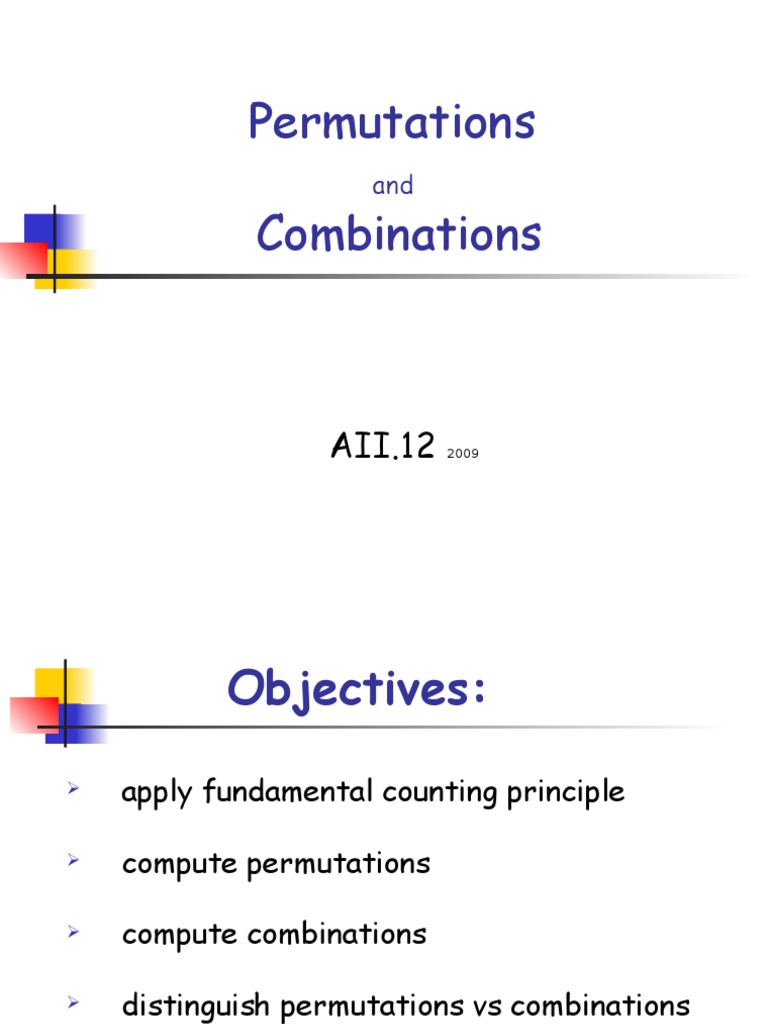 Permutations | Download Free PDF | Permutation | Combinatorics