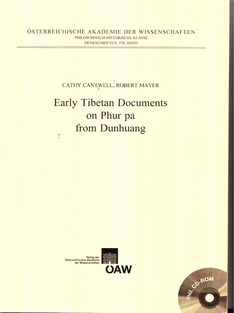 Early Tibetan Documents On Phur Pa From Dunhuang | PDF | Vajrayana | Tantra