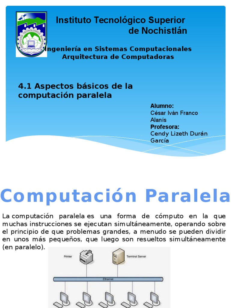 Aspectos Basicos de La Computacion Paralela | PDF | Computación ...