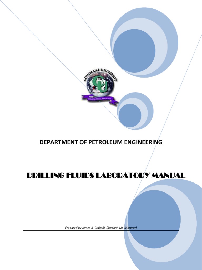 Mud Lab Manual - New | PDF | Ph | Filtration
