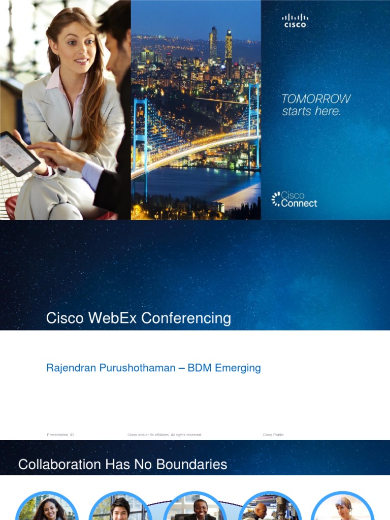 Cisco Webex Conferencing PDF | PDF | Cisco Systems | Cloud Computing