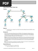 Cisco Networking - IP Phone Configuration in Packet Tracer | PDF | Router (Computing) | Ip Address