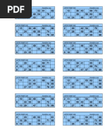 Housie Ticket 1 | PDF